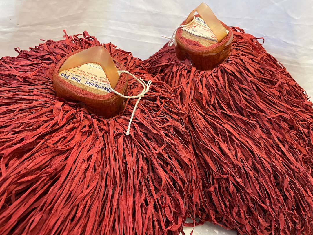 Vintage 1940's Pom Pom's, Cheerleader Supply Co. Dallas Texas, Retro ...