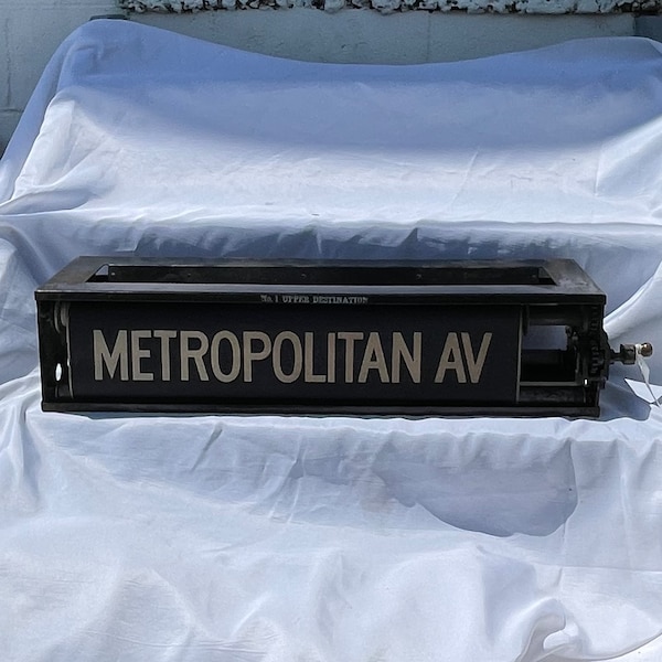 Mta Train Station Sign - Etsy