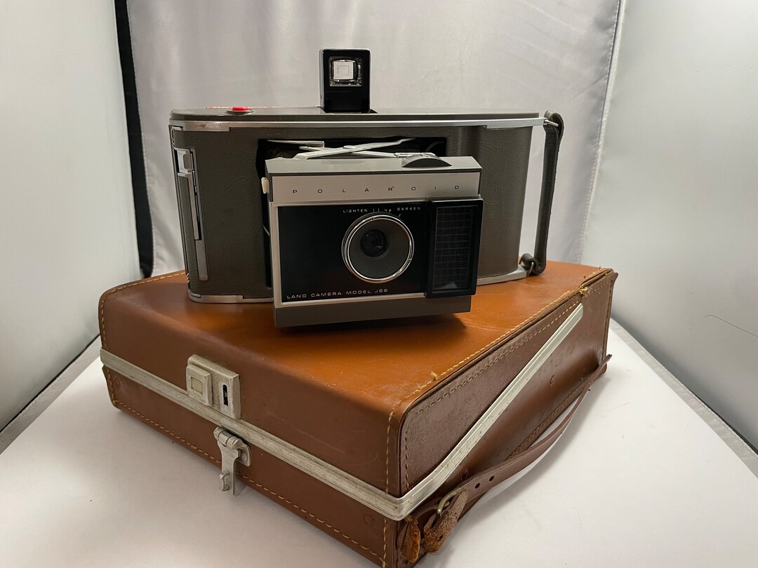 Polaroid Land Camera J66 With Original Case and Manual - Etsy