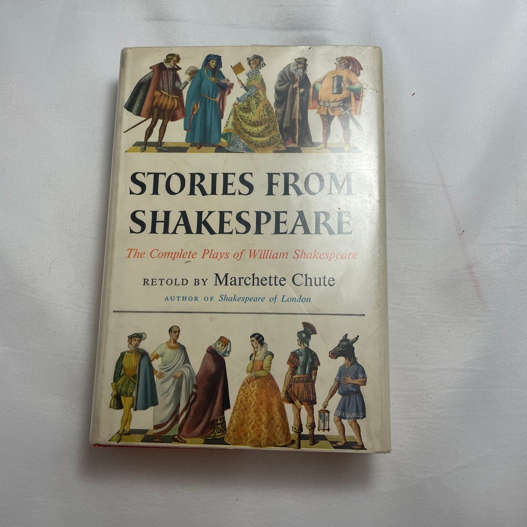 Vintage 1956 Shakespeare Stories Book by Marchette Chute, Fifth ...