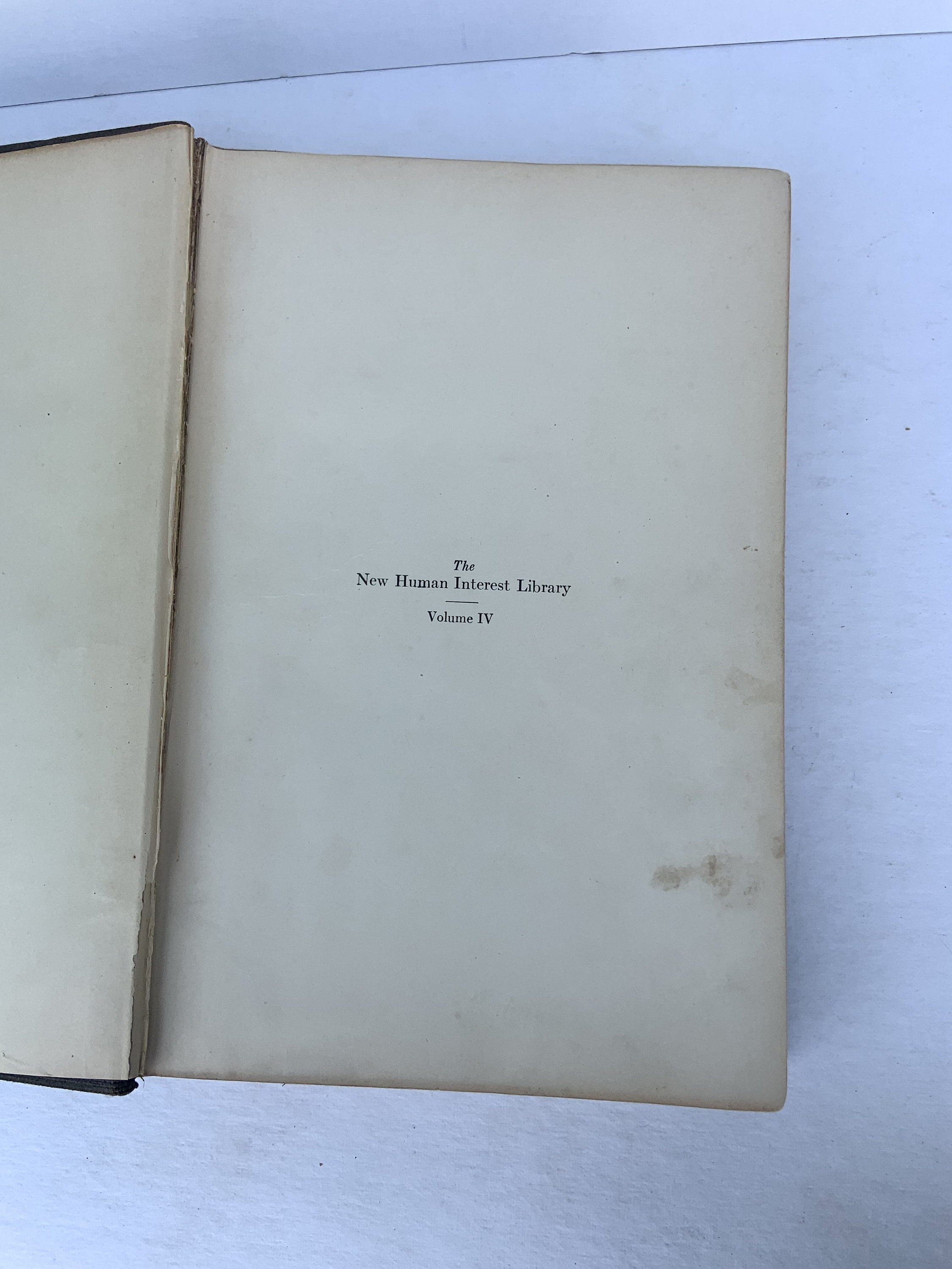 Antique The New Human Interest Library | Etsy