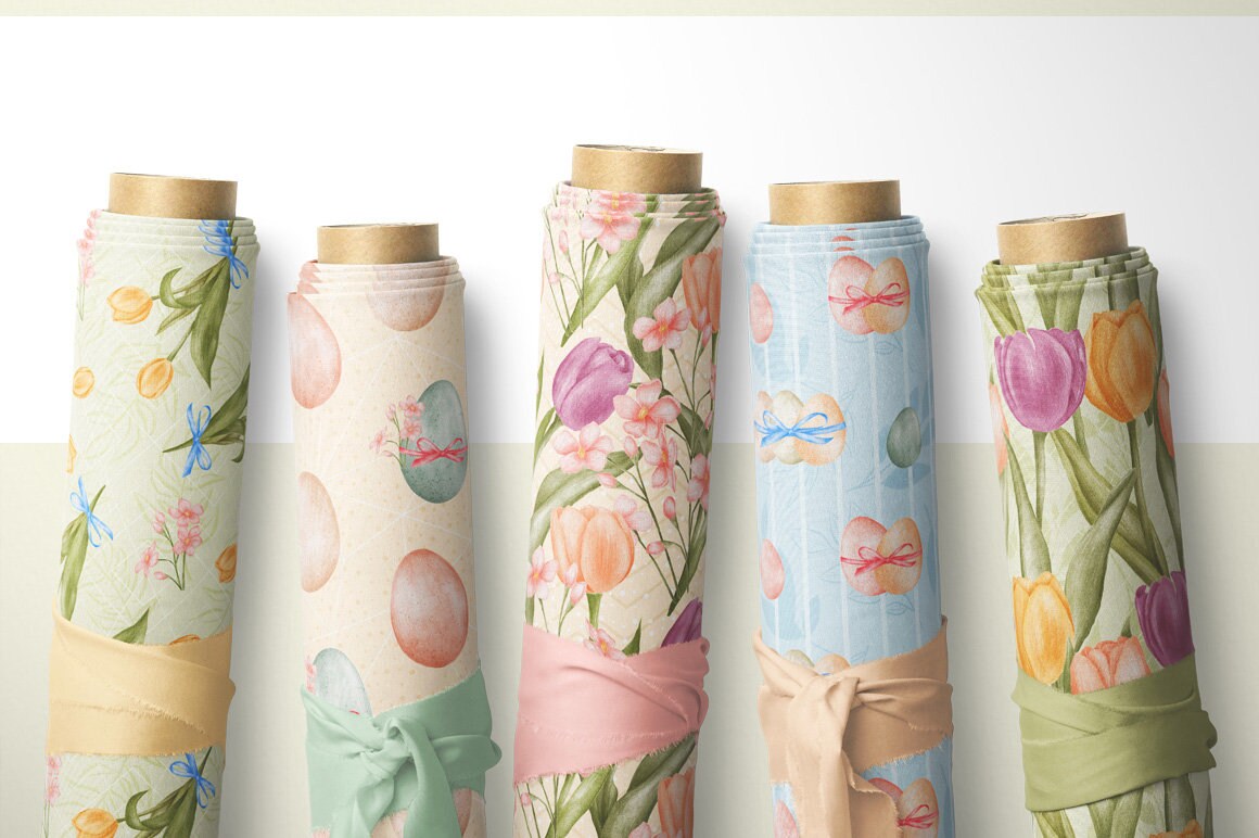 Hello Spring Lovely Collection Spring Cliparts Tulip - Etsy