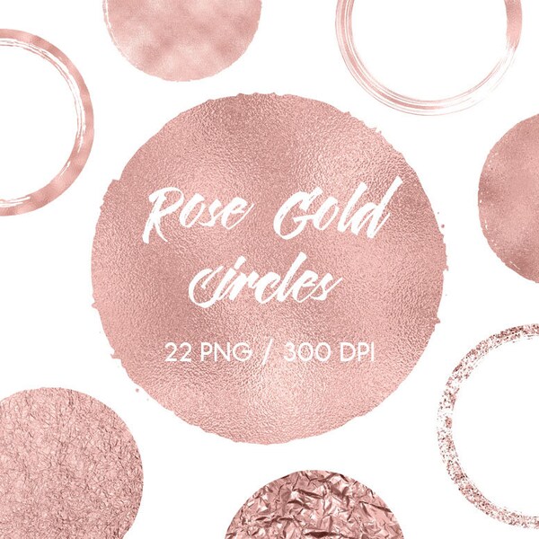 Rose Gold Metallic - Etsy