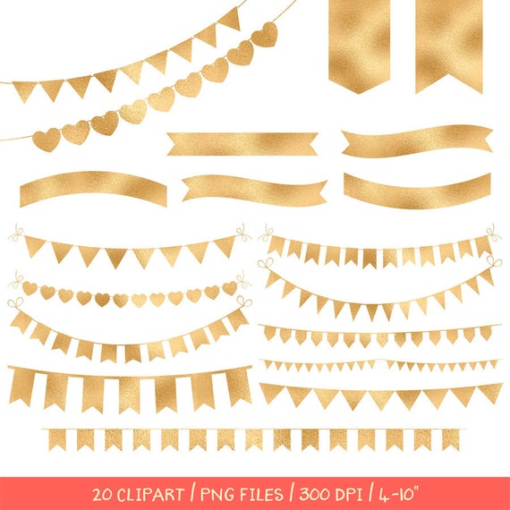 Clipart De Banderoles D'or Standard + Banner + Banderole Designs