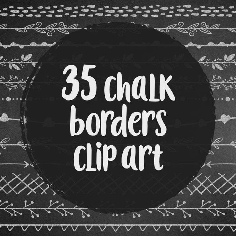 Chalkboard Doodle - Etsy