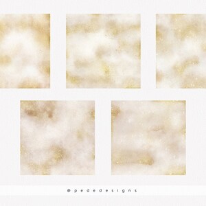 Watercolor Glitter Backgrounds, Gold Glitter, Watercolor Digital Paper ...