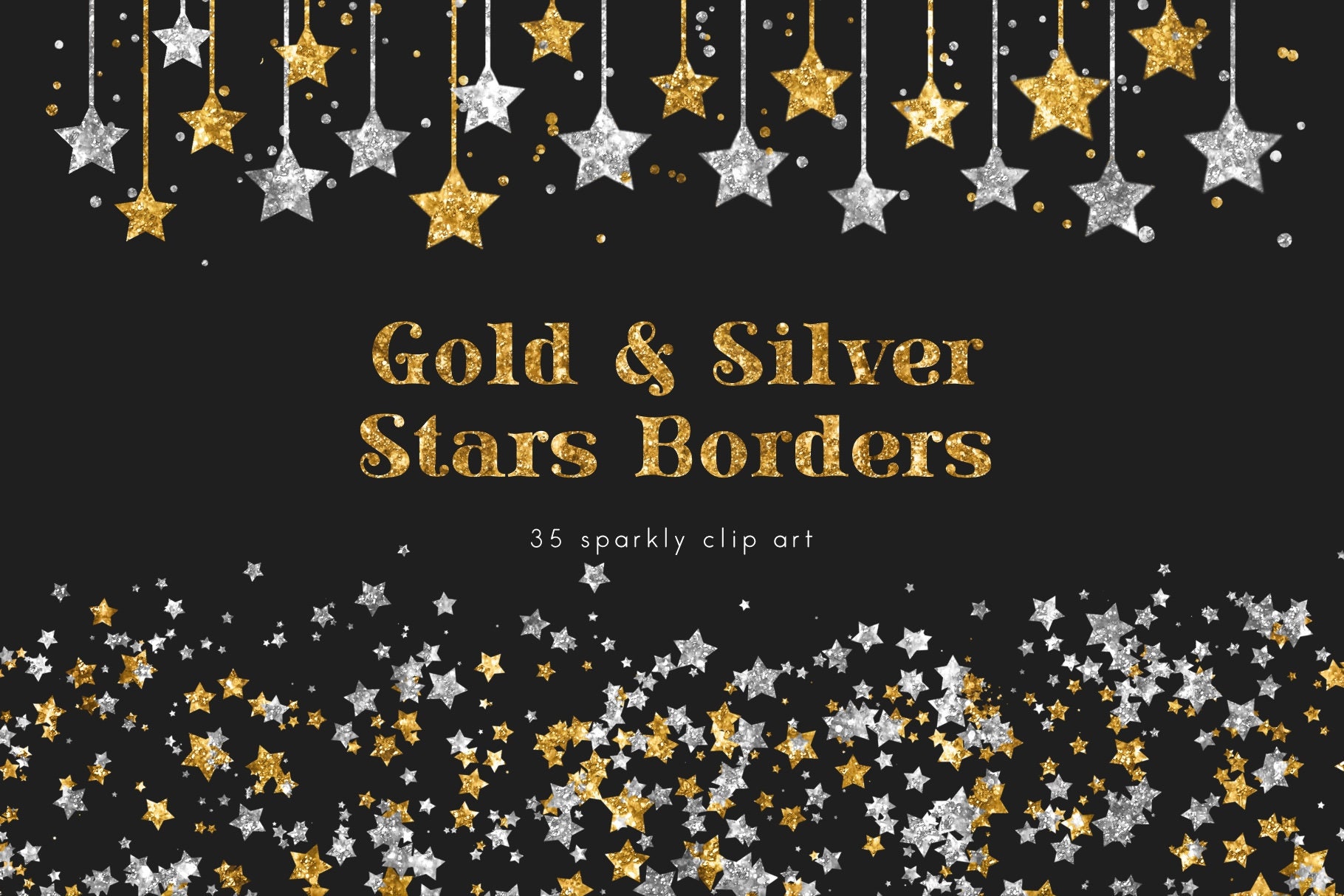 Stars Clipart Border