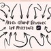 Arrow Stamps for Procreate, Arrow Brushes, Shapes Procreate Pack ...
