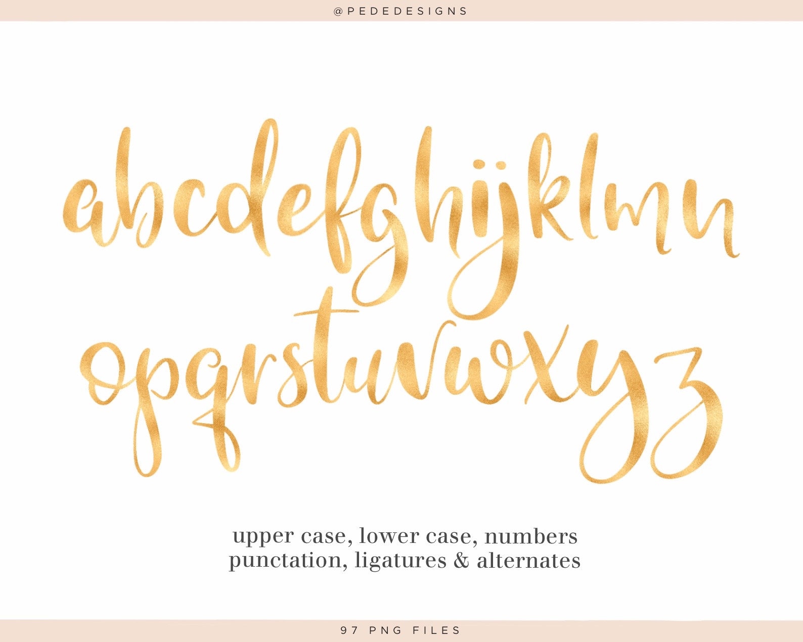 Gold Foil Alphabet Clipart, Pure Gold Digital Alphabet, Foiled Letters ...