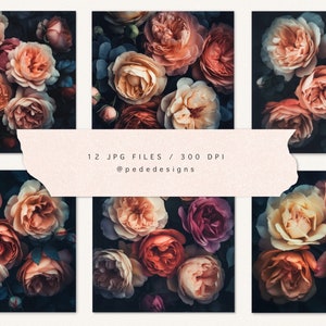 Wild Roses Backgrounds, Roses Backdrop, Rustic Flowers, Roses Wallpaper ...