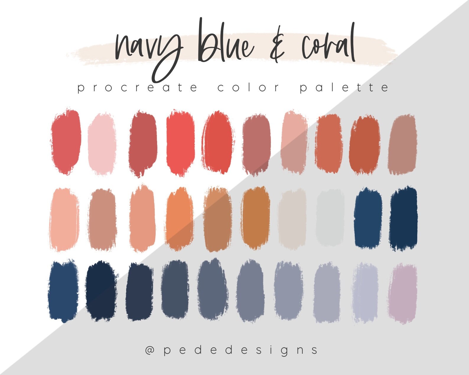 Summer procreate art iPad illustration Procreate Color Palette ...