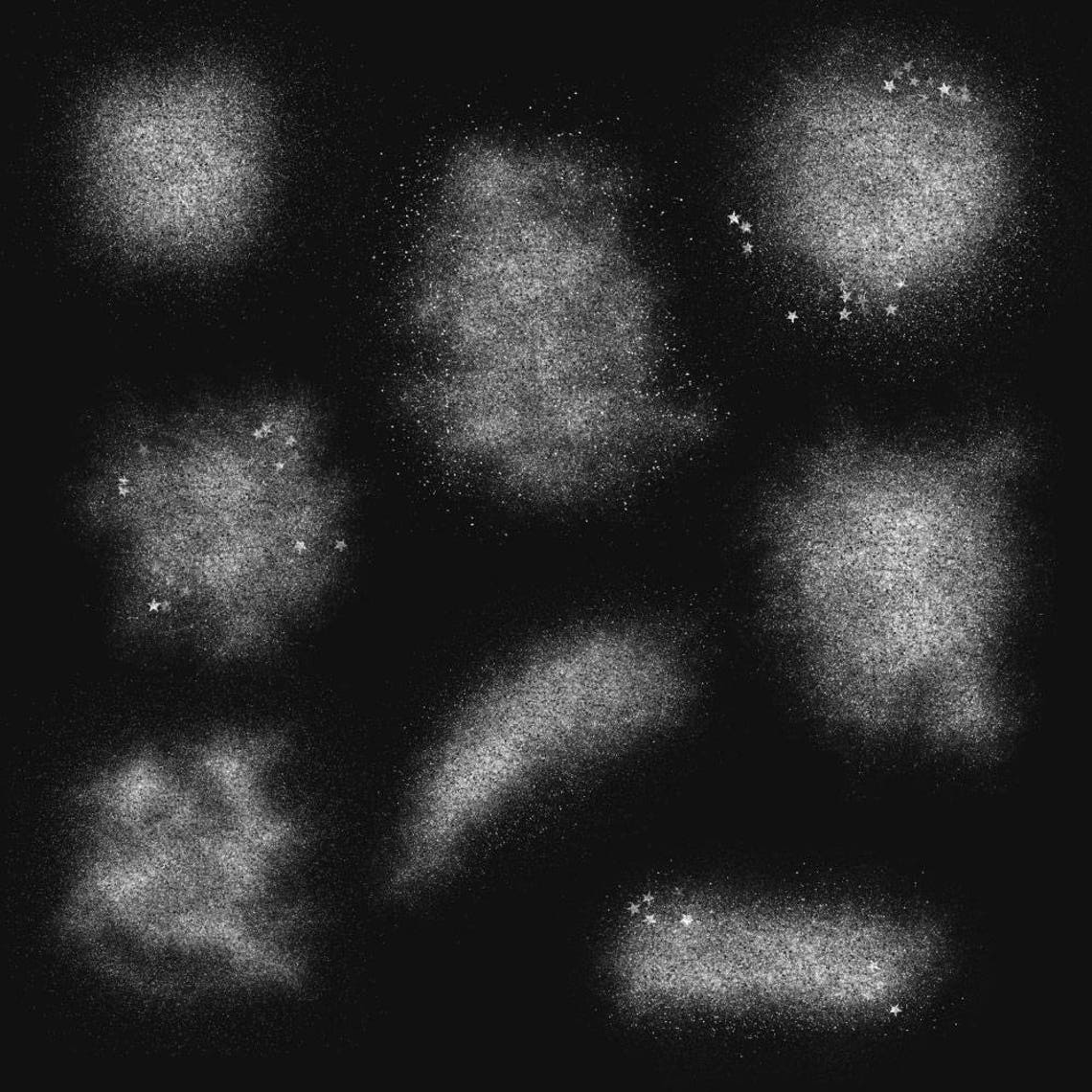 Silver Dust & Glitter Clipart Silver Sparkly Dust Overlay | Etsy