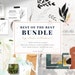 Best of the Best Bundle, Textures, Digital Papers, Watercolor Elements ...