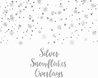 Snowflake borders | Etsy
