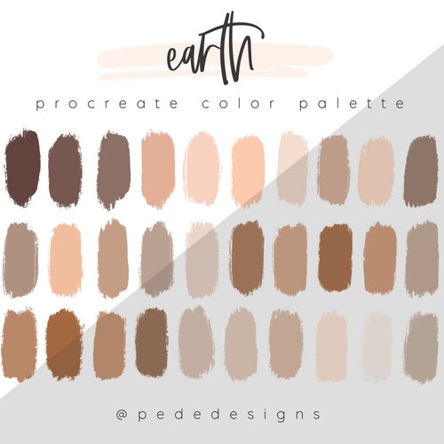 Kidcore Procreate Color Palette Lettering Digital Art - Etsy