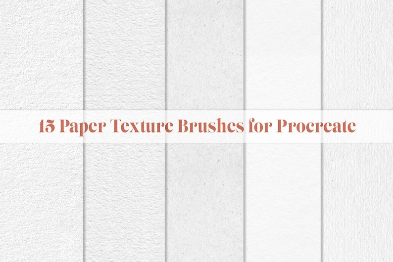 15 Paper Texture Brushes for Procreate Add Realism Into Your - Etsy