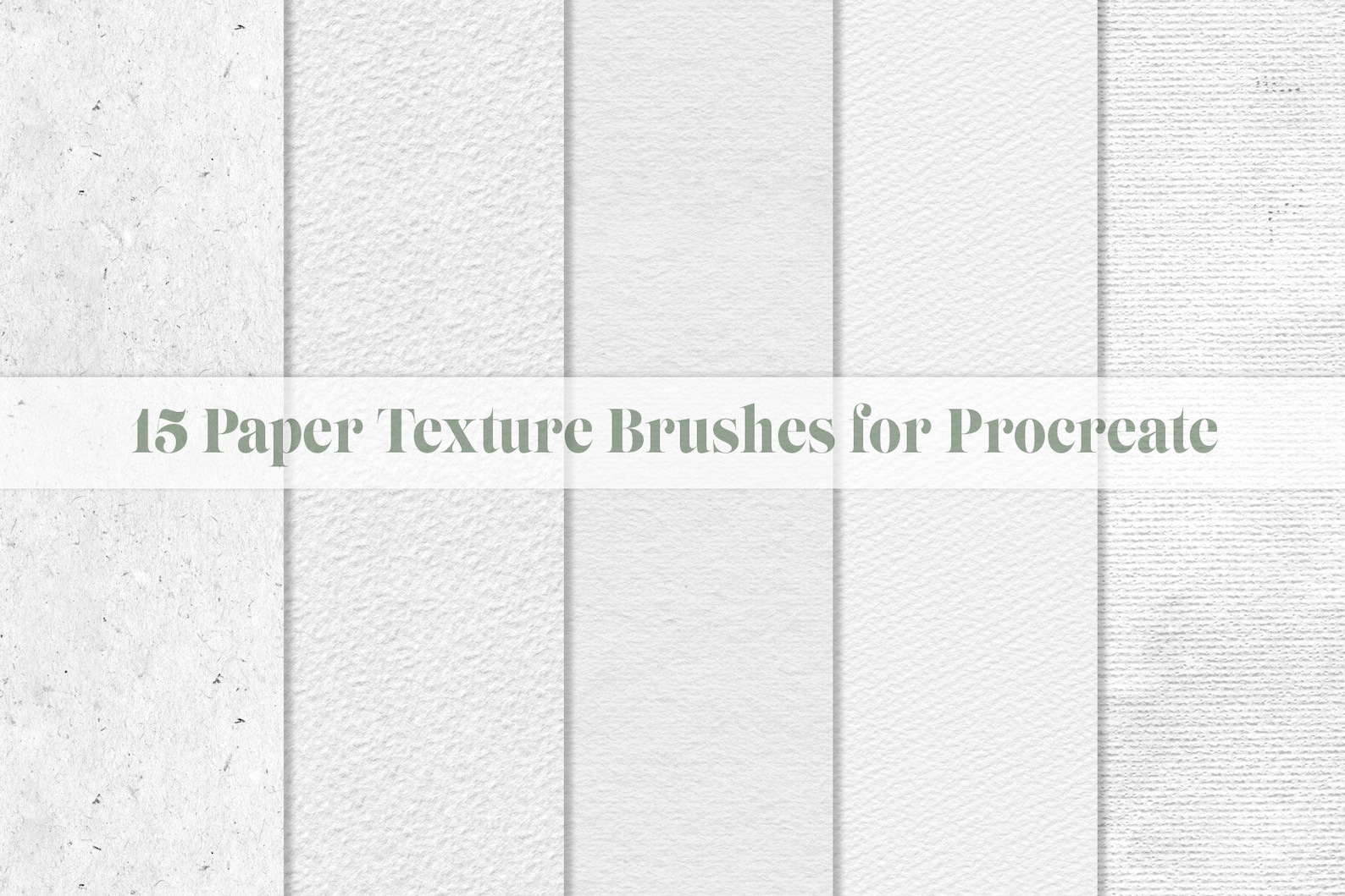 15 Paper Texture Brushes for Procreate Add Realism Into Your - Etsy