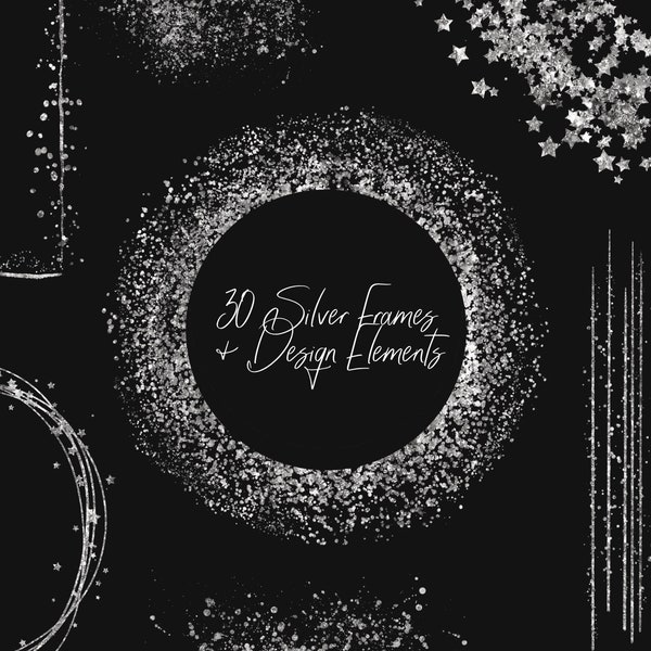 Glitter Frames - Etsy