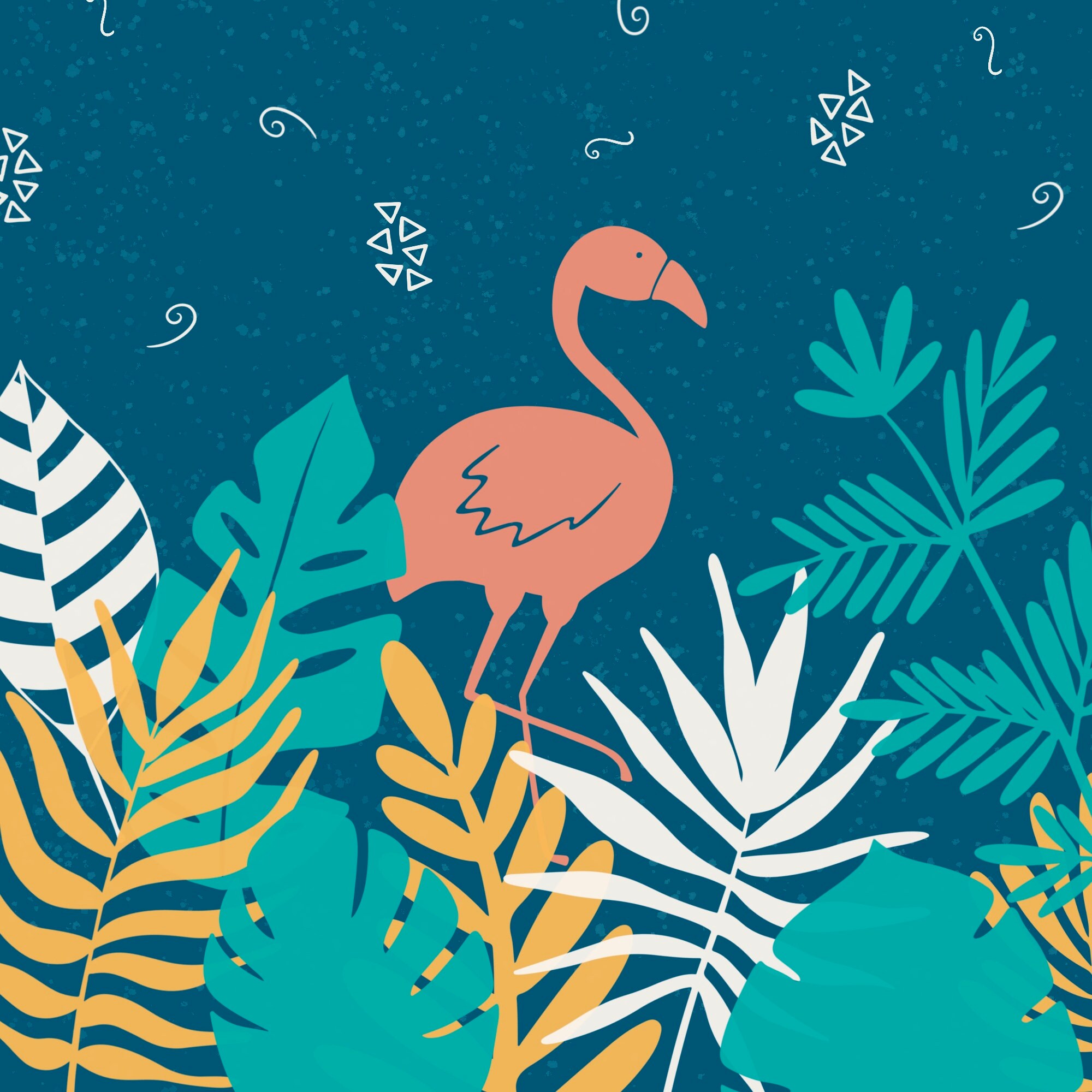 Tropical Stamps for Procreate, Stamp Brushes, Procreate Pack, Design ...