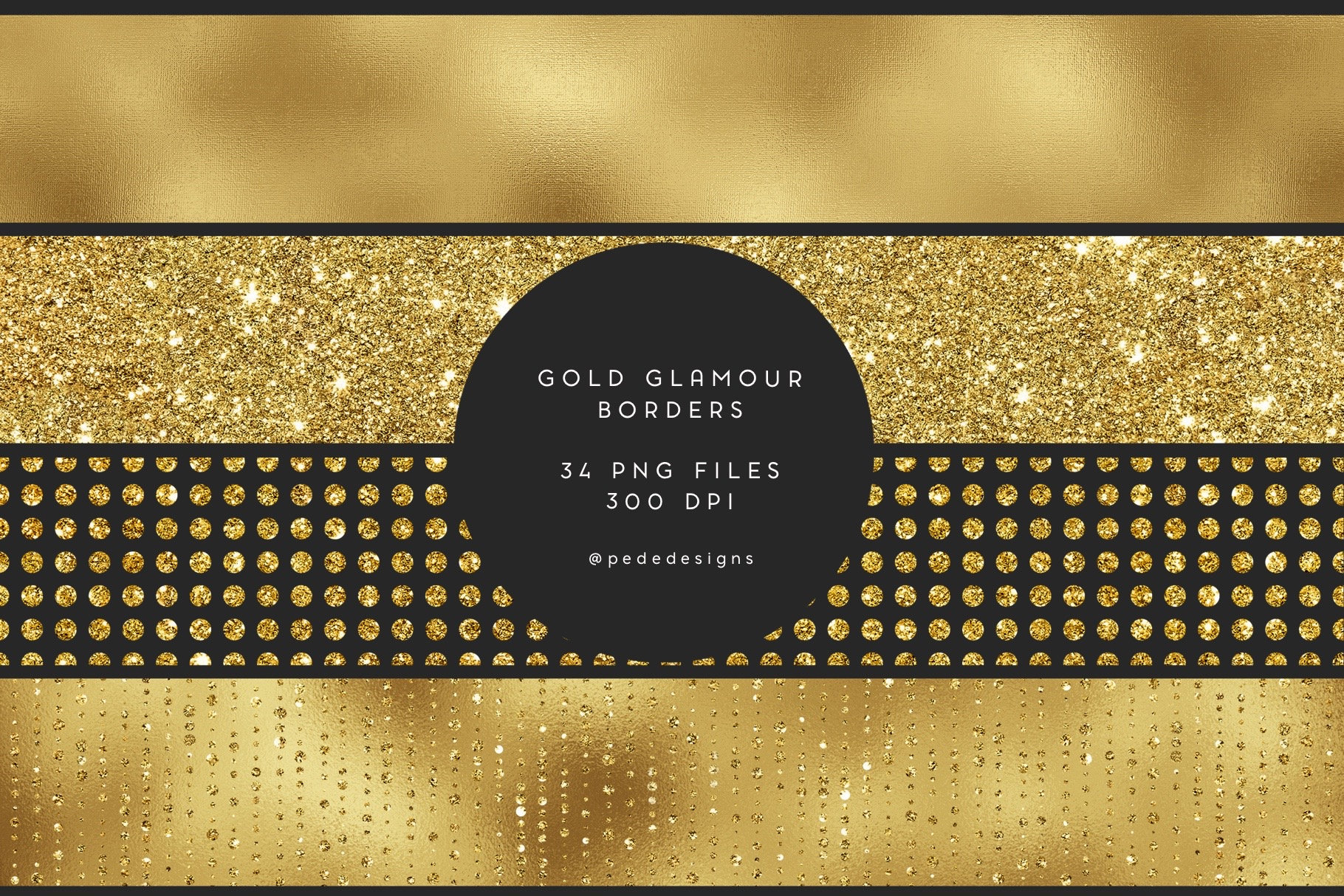 Sparkle Borders Clip Art