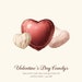 Valentine's Day Candy Clip Art, Red Hearts Png, Love Clipart, Sweets ...
