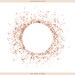 Rose Gold Frames Clip Art, Glitter Geometric, Sparkly Design Elements ...