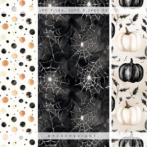 Boo_tiful Tales Digital Papers Set, Halloween Digital Paper Pack ...