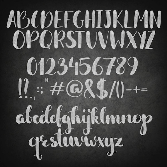 Chalkboard Font Clip Art Chalkboard Alphabet Font Clipart Photoshop