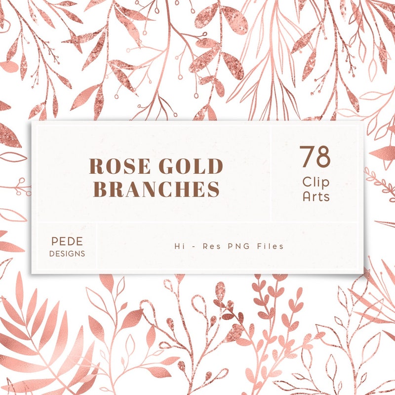 Rose Gold Logo - Etsy