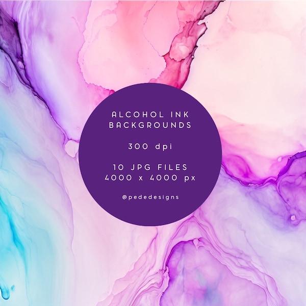 Alcohol Ink Peacock - Etsy