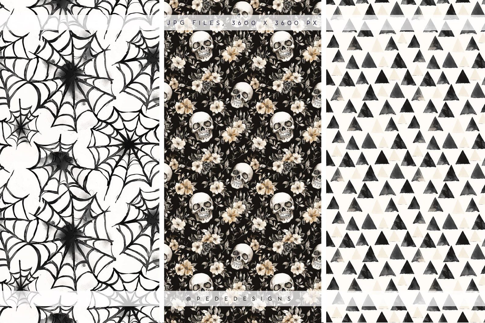 Boo_tiful Tales Digital Papers Set, Halloween Digital Paper Pack ...