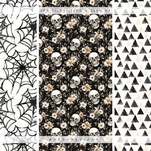 Boo_tiful Tales Digital Papers Set, Halloween Digital Paper Pack ...