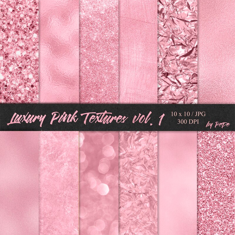 Pink Digital Paper - Etsy