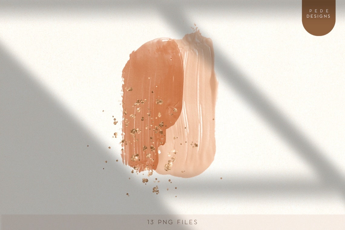 Paint Strokes Clip Art Paint Brush Clipart Acrylic Paint - Etsy