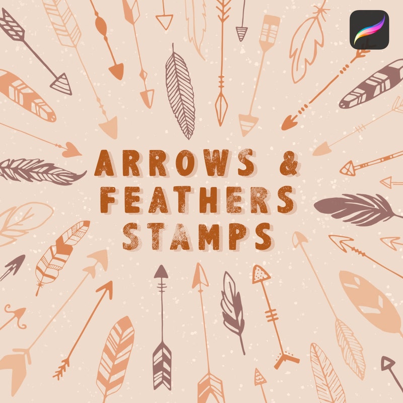 Arrow Stamp - Etsy