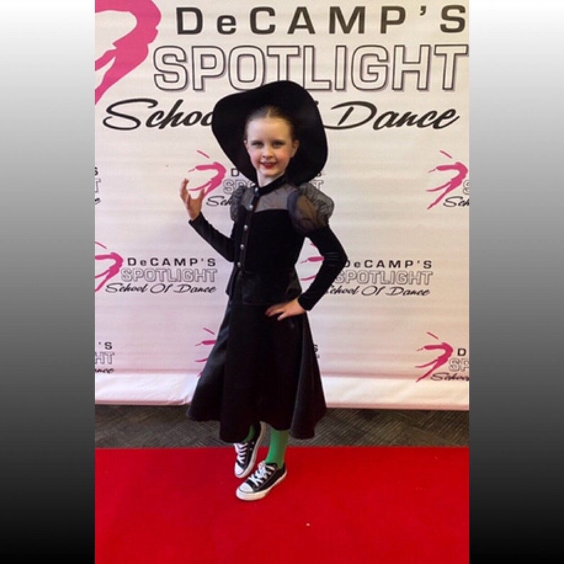 Wicked Witch Costume Girls Wicket Witch Costume Kids | Etsy