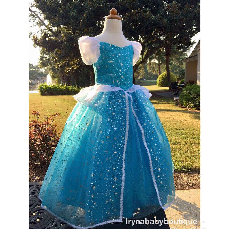 Cinderella Dress Girls Disney Princess Dress Free Shipping | Etsy