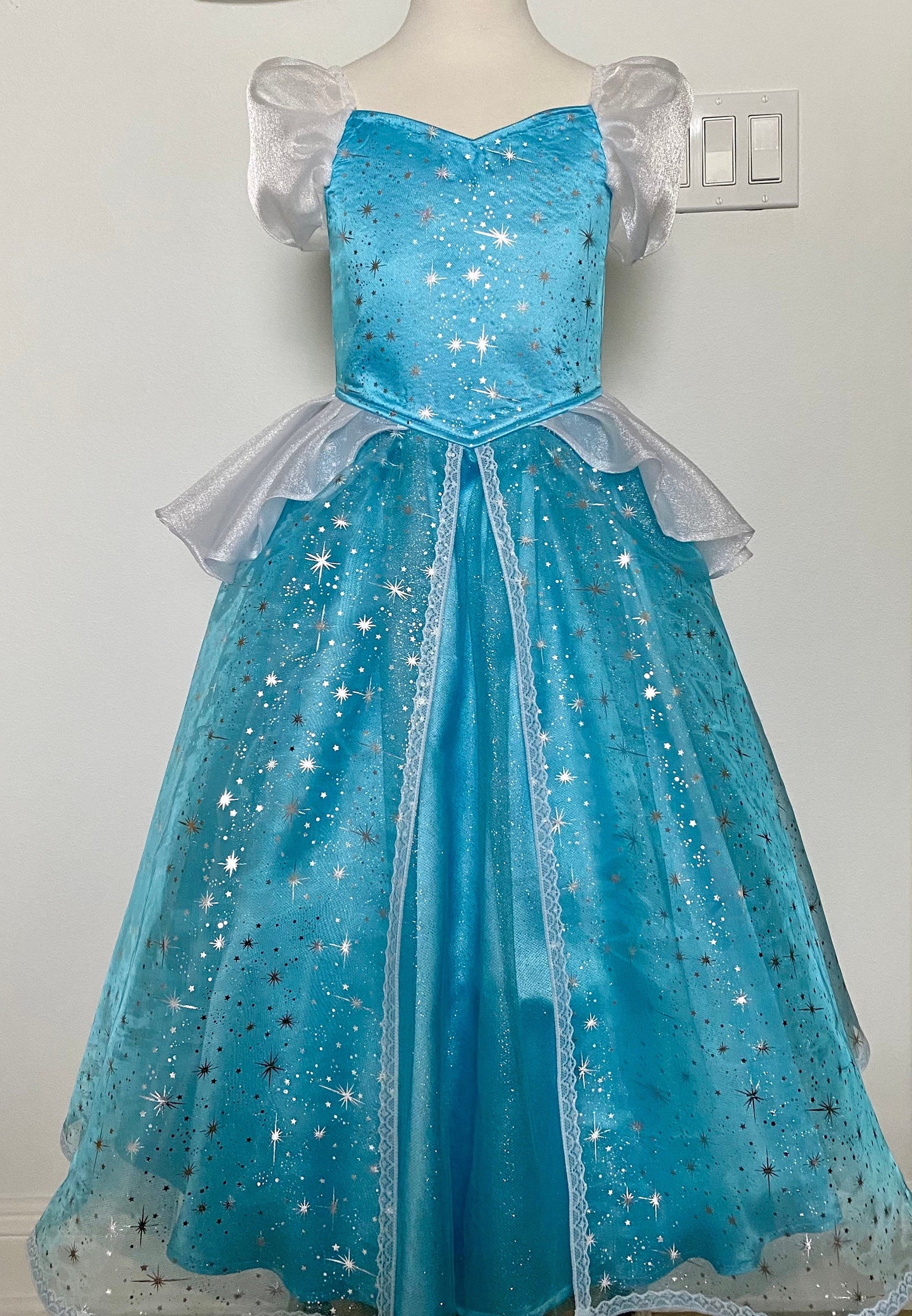 Cinderella Dress Girls Disney Princess Dress Free Shipping - Etsy