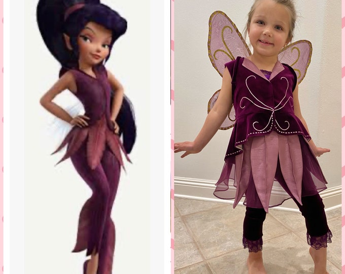 Disney Fairies, Disney Vidia Fairy, Purple Disney Costume Girl, Disney ...