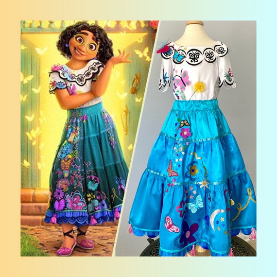 Mirabel Encanto Dress Girl Disney Princess Mirabel Encanto - Etsy