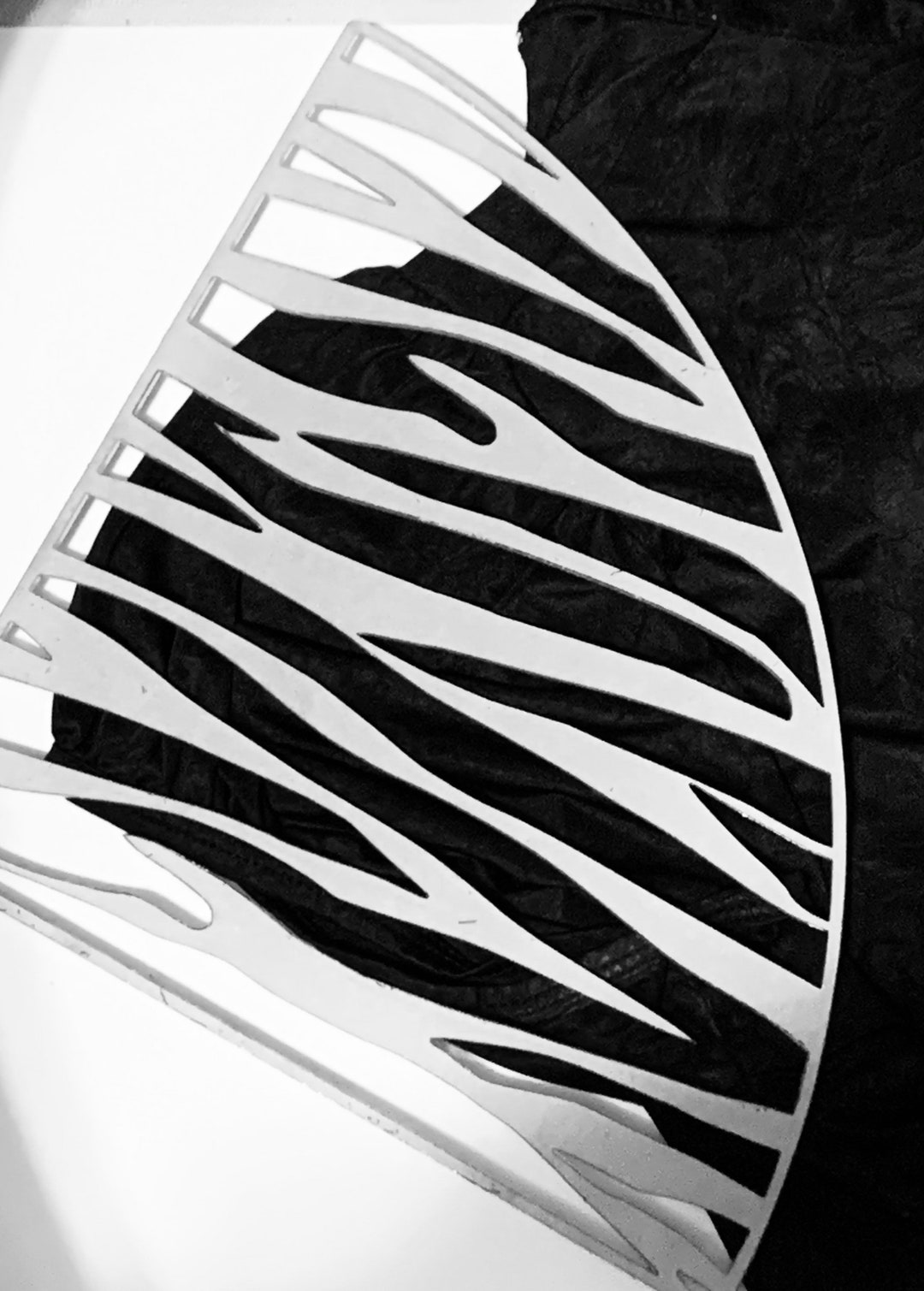 Acrylic Clear Sleeve Stencil, Bleach Shirt, Zebra Print Sleeve Stencil ...