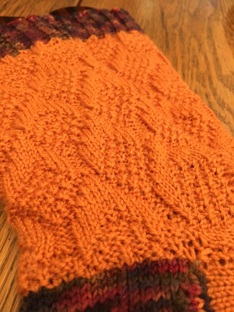 Autumn Fall Toe up Socks - Etsy