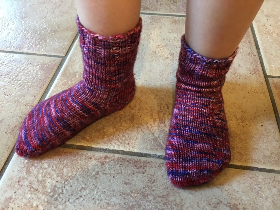Tiny Toes ~ Children's Toe up Socks - Etsy