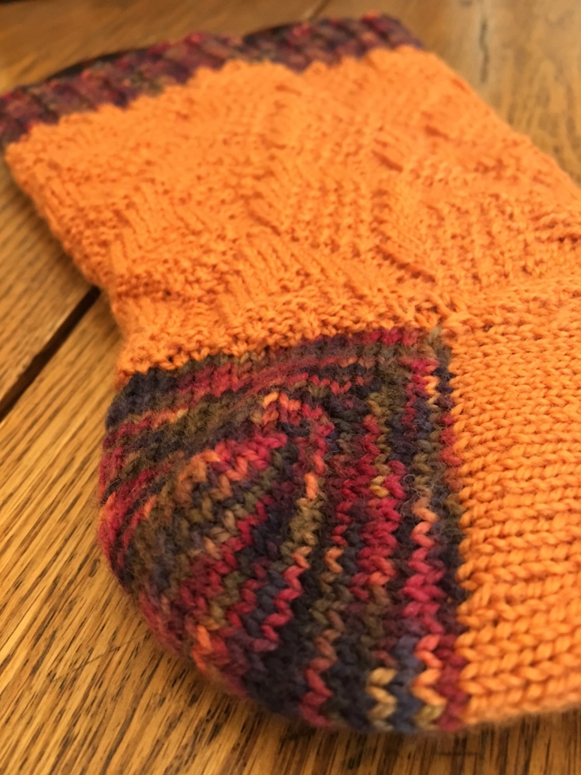Autumn Fall Toe up Socks - Etsy