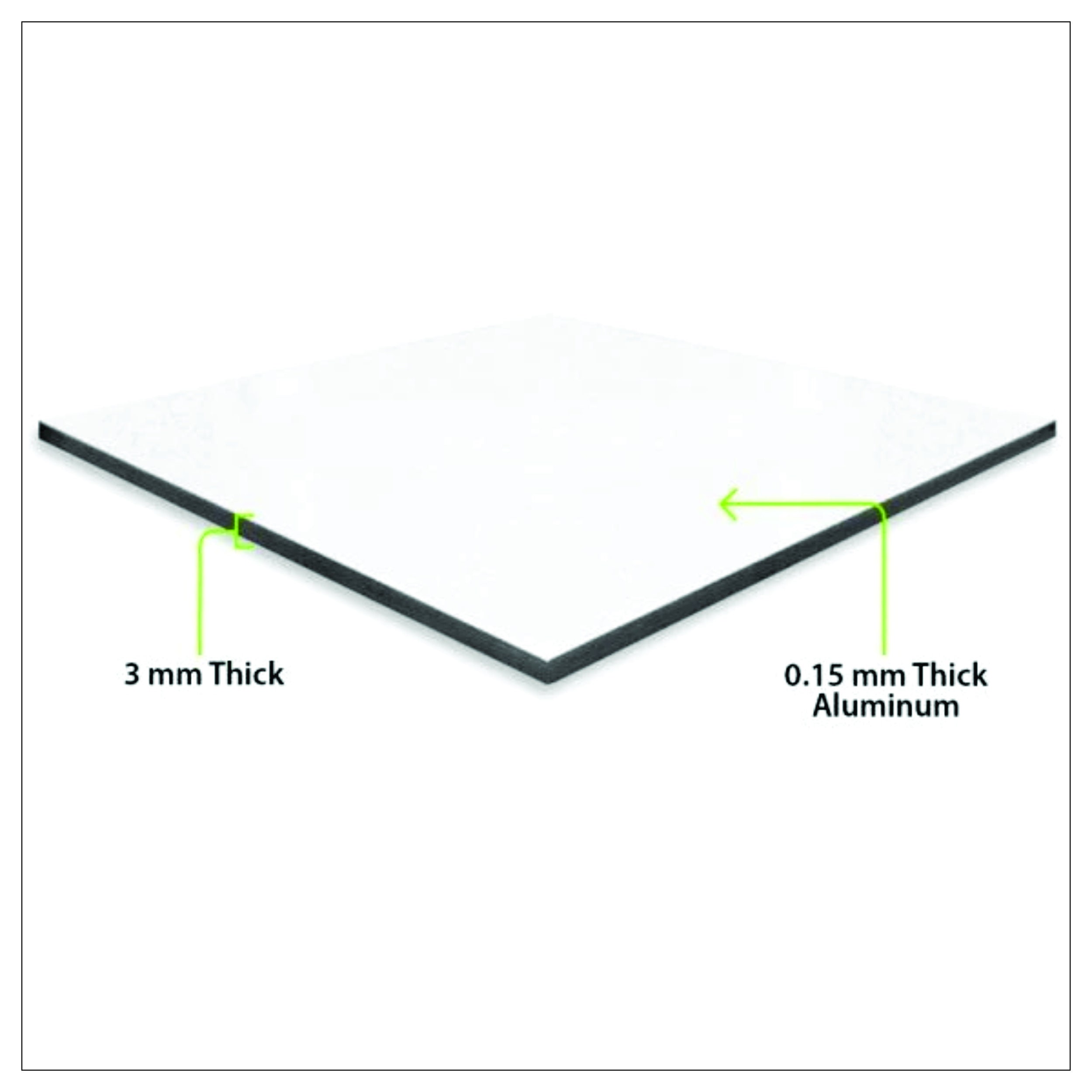 Aluminum Composite Panel Dibond ACP 6mm 1/4 - Etsy Canada