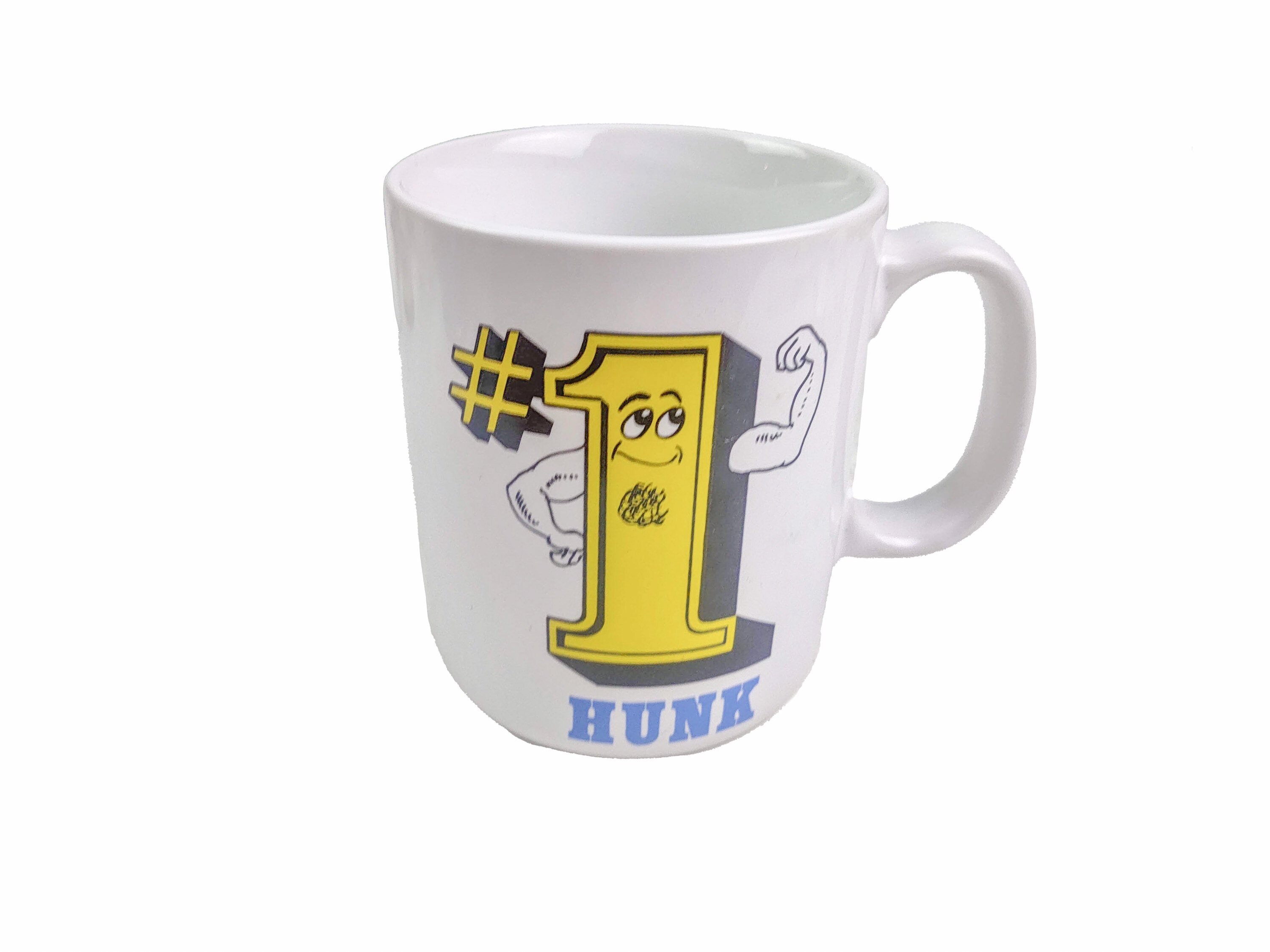 Home & Living Contenova Porcelain Mug Number 1 Hunk Made in Japan ...