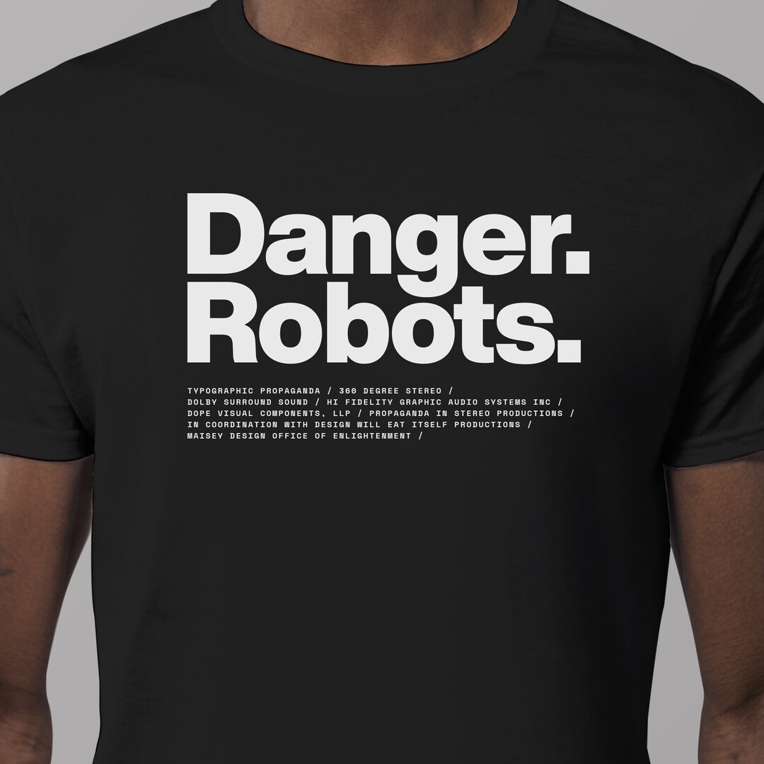 Danger. Robots. AI Artificial Intelligence UX/UI Interface Design ...