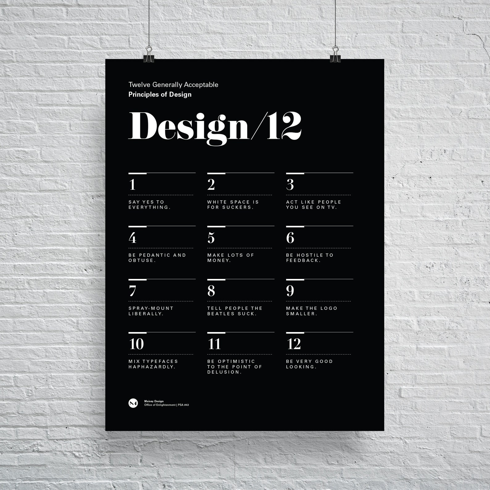 12 Principles of Design UX/UI Graphic Illustration Helvetica | Etsy