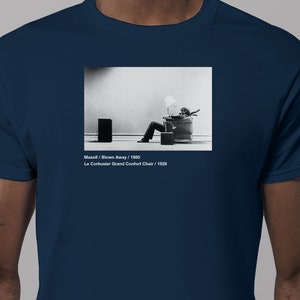 Maxell / Blown Away / 1980 Le Corbusier Grand Confort Chair / Tee Shirt ...