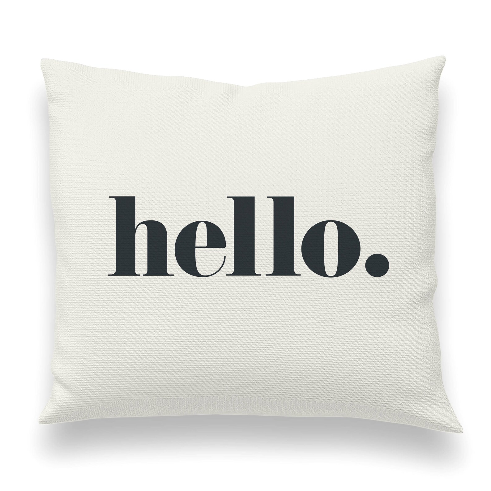 Hello. Pillow | Etsy